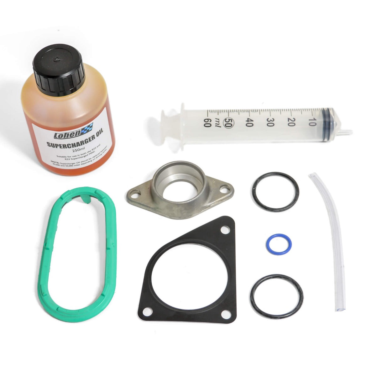 Supercharger Oil Change Service Kit for Gen 1 R52/R53 MINI – Lohen - Mini Tuning & Performance ...