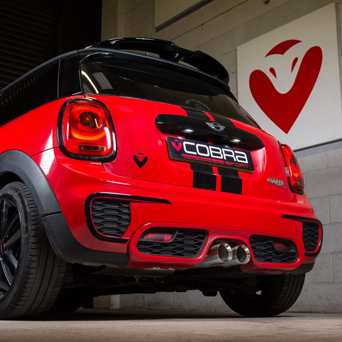 COBRA SPORT PRE-LCI F56 MINI COOPER S CAT-BACK PERFORMANCE EXHAUST ...