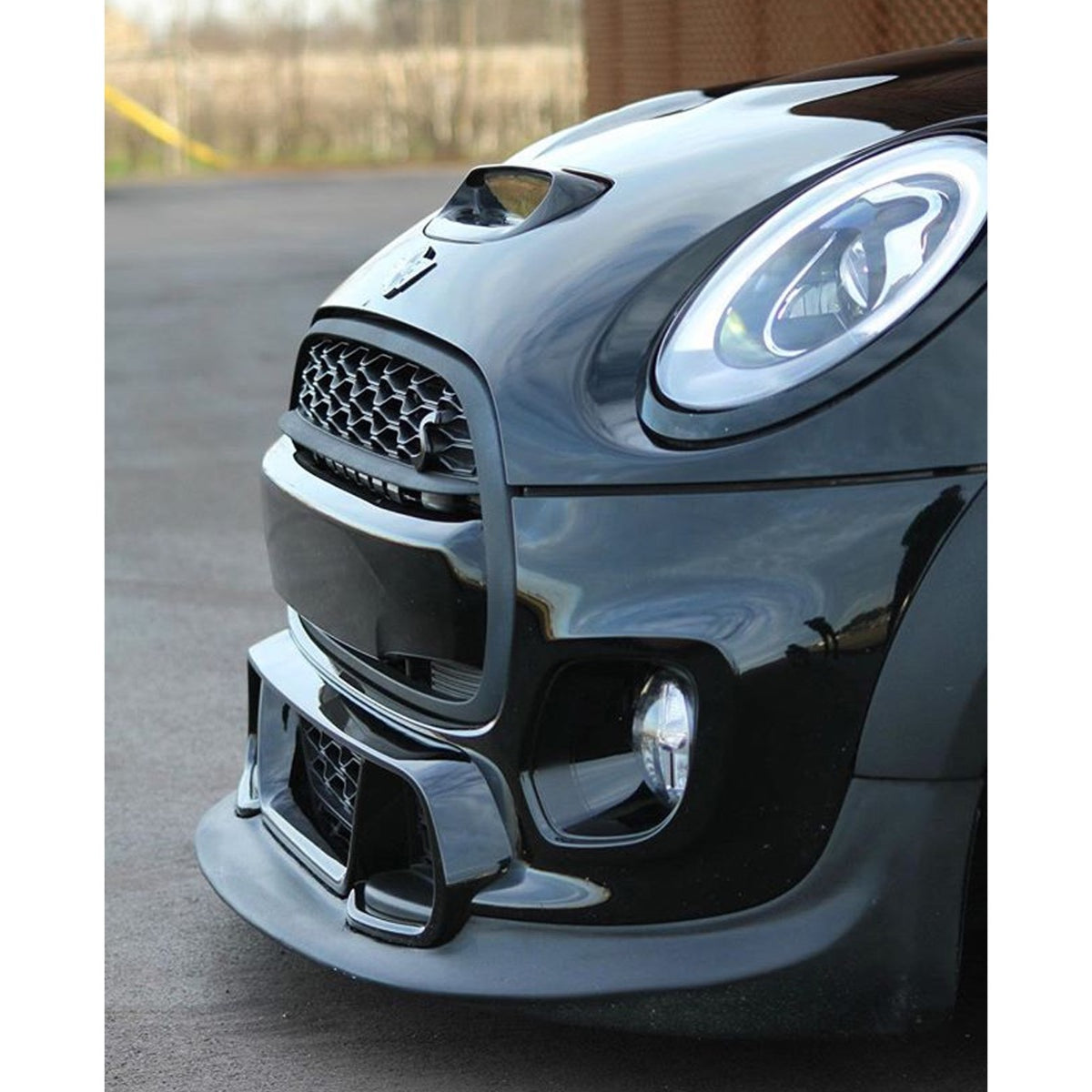 RSI C6 MINI F56 JCW Front Splitter Fibreglass Lip – Lohen - Mini Tuning ...
