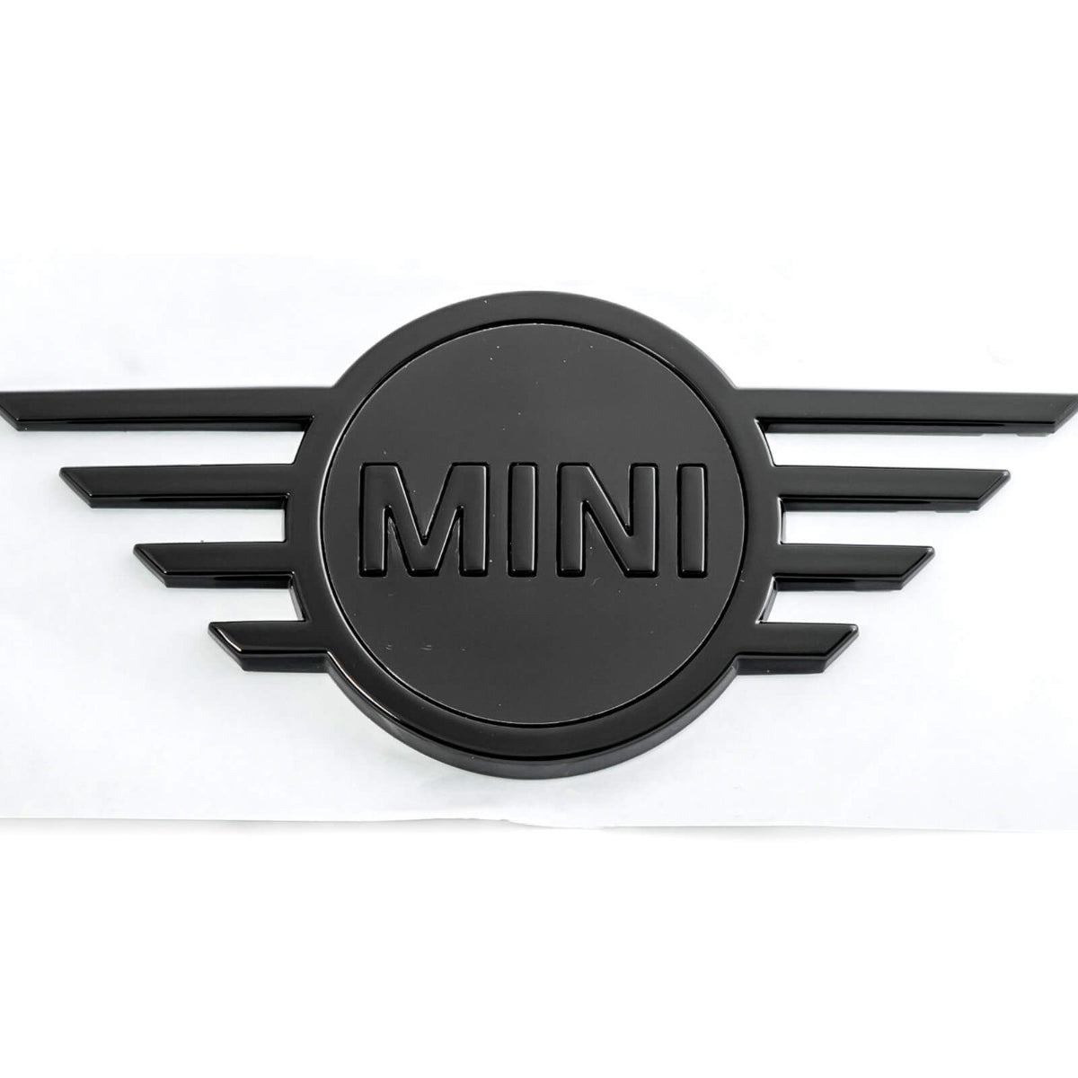 Rear F56 Black MINI Badge – Lohen - Mini Tuning & Performance Specialist